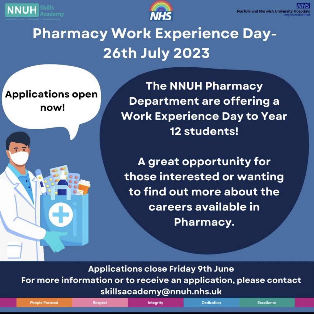 Notre Dame High School - NNUH Work Experience "a day in the life of a ...