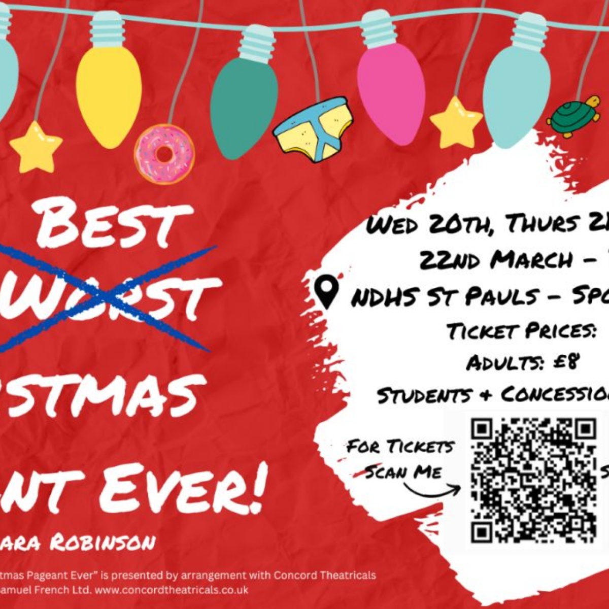 Notre Dame High School - School Production Tickets